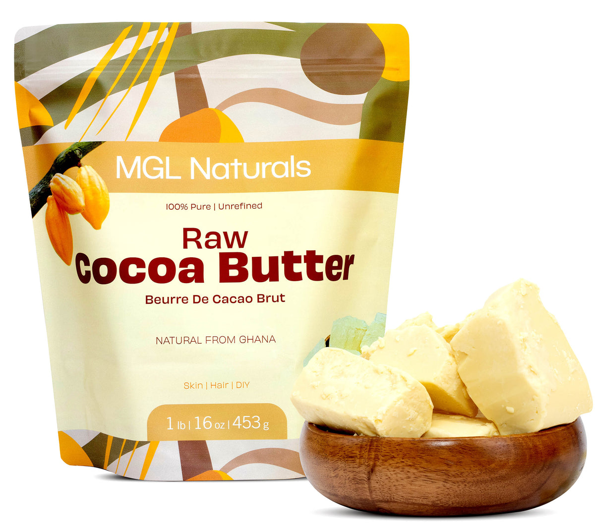 Raw Cocoa Butter – MGL Naturals